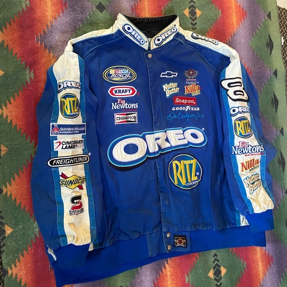 Nascar | Jackets & Coats | Vintage Oreo Jeff Hamilton Nascar Racing ...